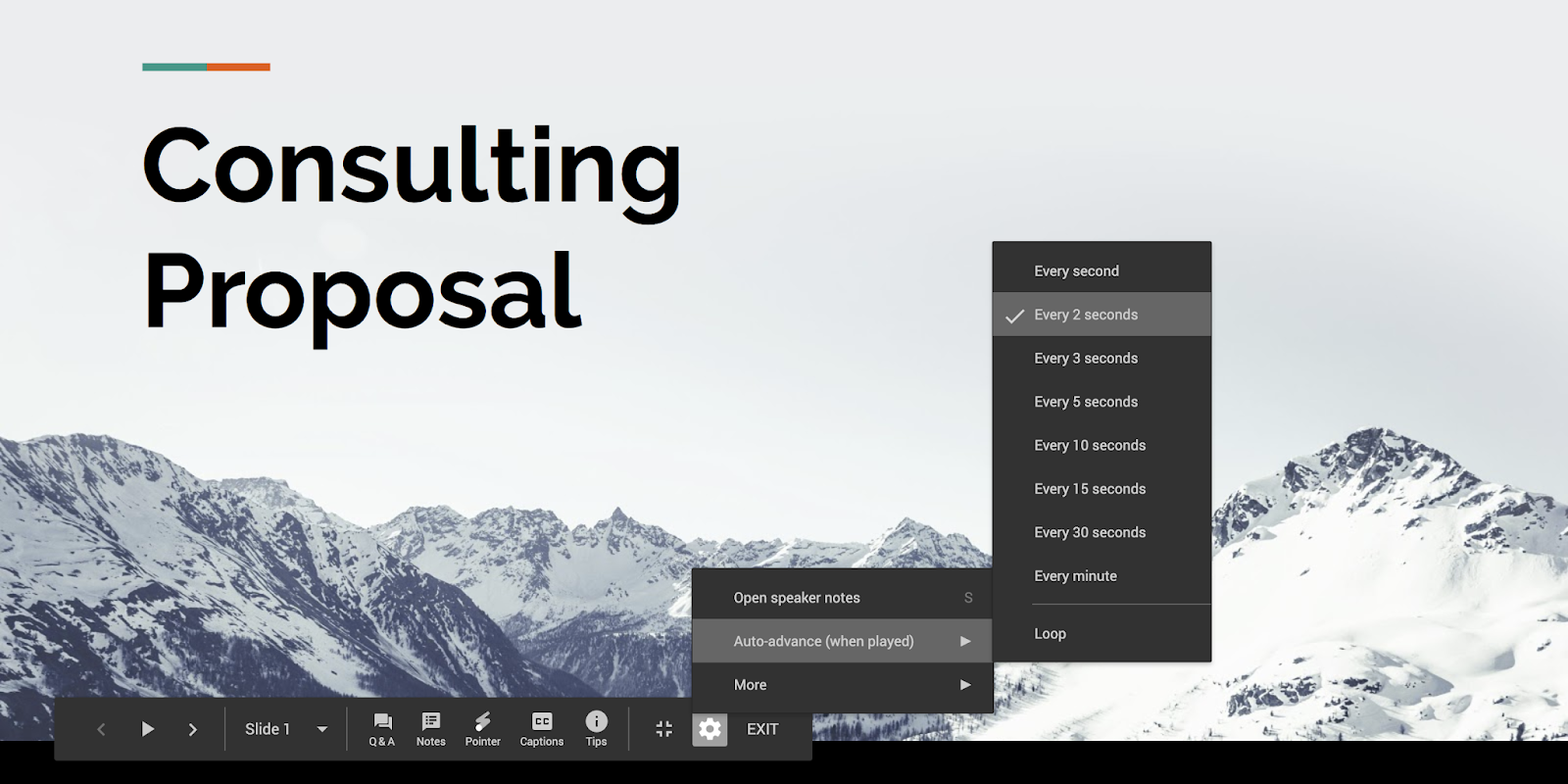 Google Slides Adds Presentation Looping And Auto Advance Options