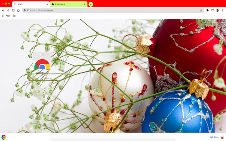 Best Winter & Christmas Chrome Themes - Chrome Geek