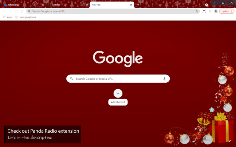 Best Winter & Christmas Chrome Themes - Chrome Geek